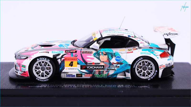 [EBBRO] HATSUNE MIKU GOODSMILE BMW Z4 2011 1/43 : 네이버 블로그
