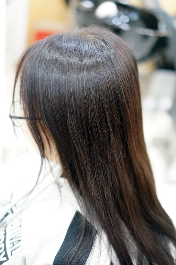 머리숱 없는 여자헤어 얇은 머리카락 레이어드 C컬펌★강남미용실 이쌤헤어 네이버 블로그