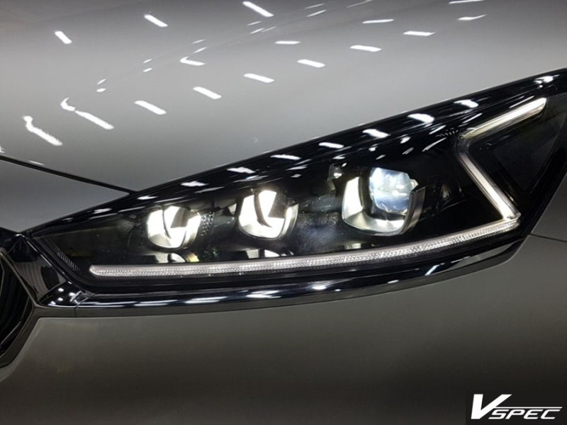 [기아 올뉴K7] K7의 품격을 높이는 방법!!! LED헤드라이트 장착 / 올뉴K7 LED전조등 개조작업 / 풀LED 헤드라이트 / 순정옵션튜닝전문점 / 광주브이스펙 ...