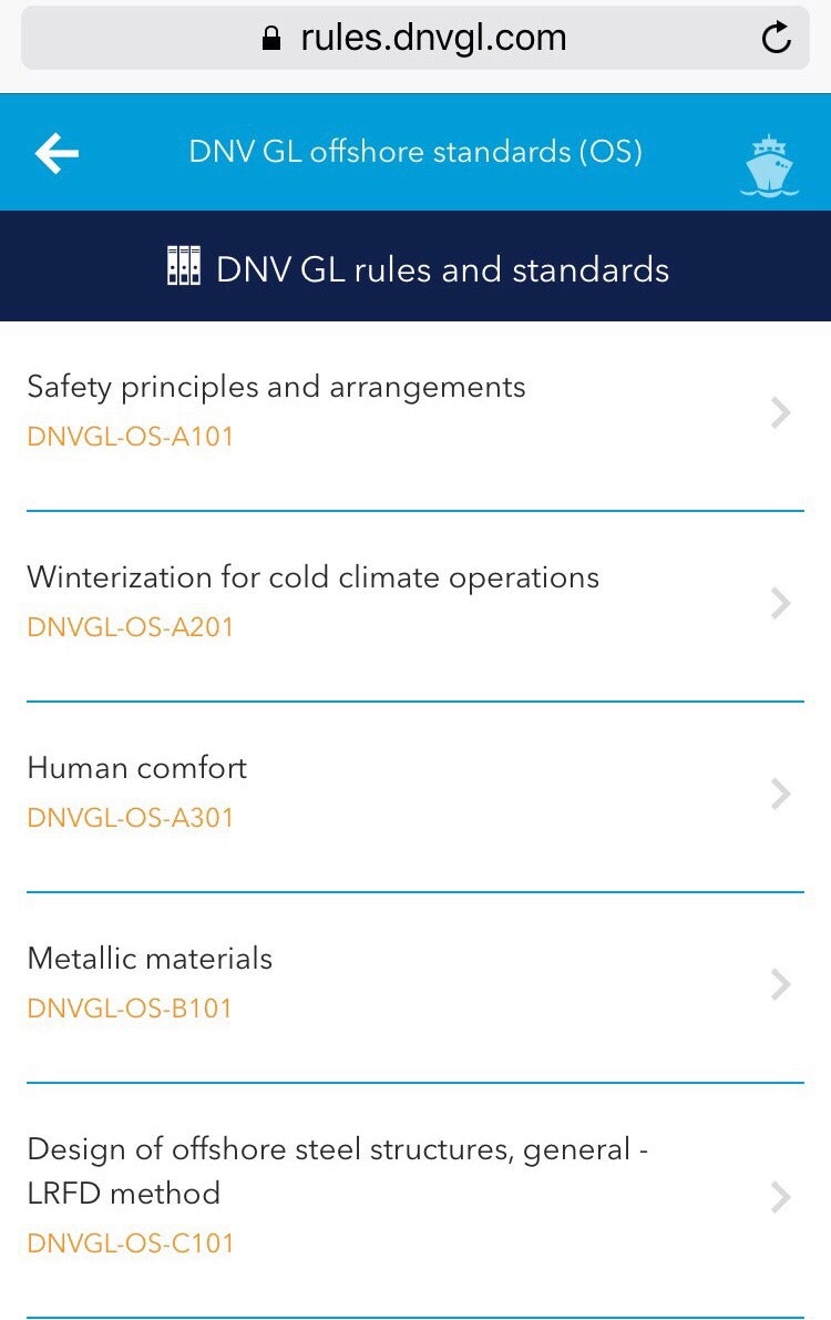 DNV GL 선급 규정 찾기 및 다운로드 방법 (모바일도 OK) : 네이버 블로그