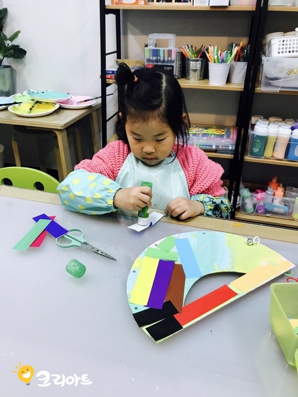 Bambini 4·5세 수업 춤추는 탬버린 시흥시 정왕동 배곧 크리아트 미술학원 네이버 블로그