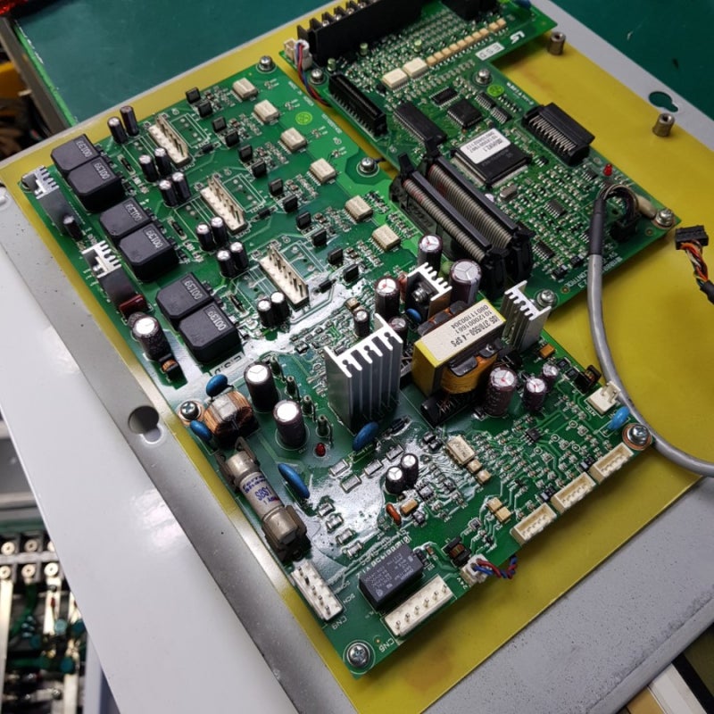 IS5 INVERTER 380V 50HP 엘지 LS 인버터 수리 점검 MC FAILT 알람 MC FAILT MC FAIL 에러 ...