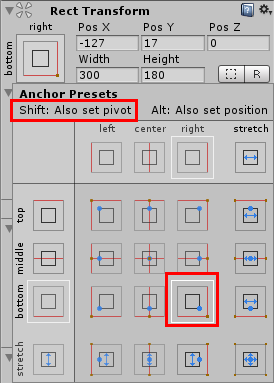 RectTransform : 네이버 블로그
