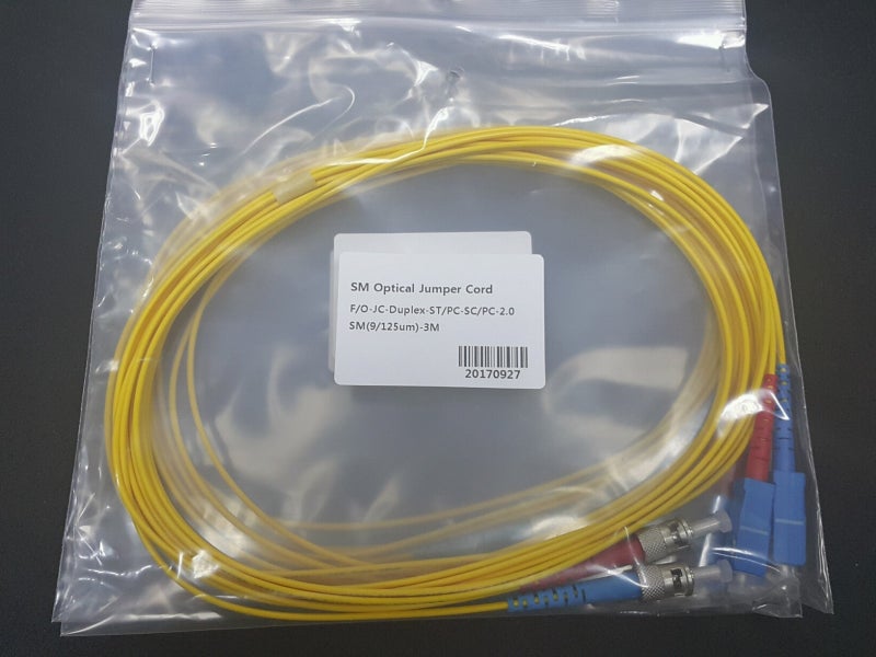 대전광케이블/광점퍼코드 SC*ST 싱글타입 국산제작(3~50M) : 네이버 블로그