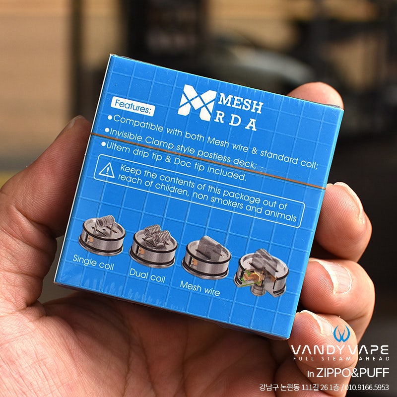Vandy Vape Mesh RDA 반디베이프 매쉬 드리퍼 : 네이버 블로그