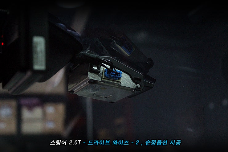 스팅어 ASCC 등.. 드라이브와이즈2 순정옵션 시공완료.. : 네이버 블로그