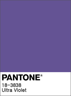 2018 팬톤 올해의 컬러, 18-3838 울트라 바이올렛(Ultra Violet) 각 디자인 산업별 활용 전망 : 네이버 블로그