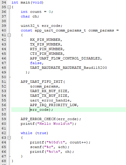 nRF51822 기본 UART 프로그래밍 : 네이버 블로그
