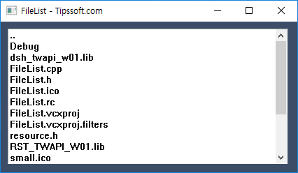 FileList 프로그램 사용자 환경 꾸미기 : 네이버 블로그