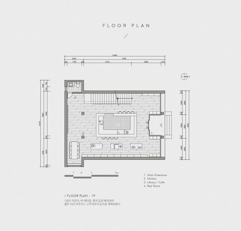 인테리어 포트폴리오 Project 47/ 북 카페 인테리어 :: 'PENT HOUSE INTERIOR'-STAY STUDIO ...