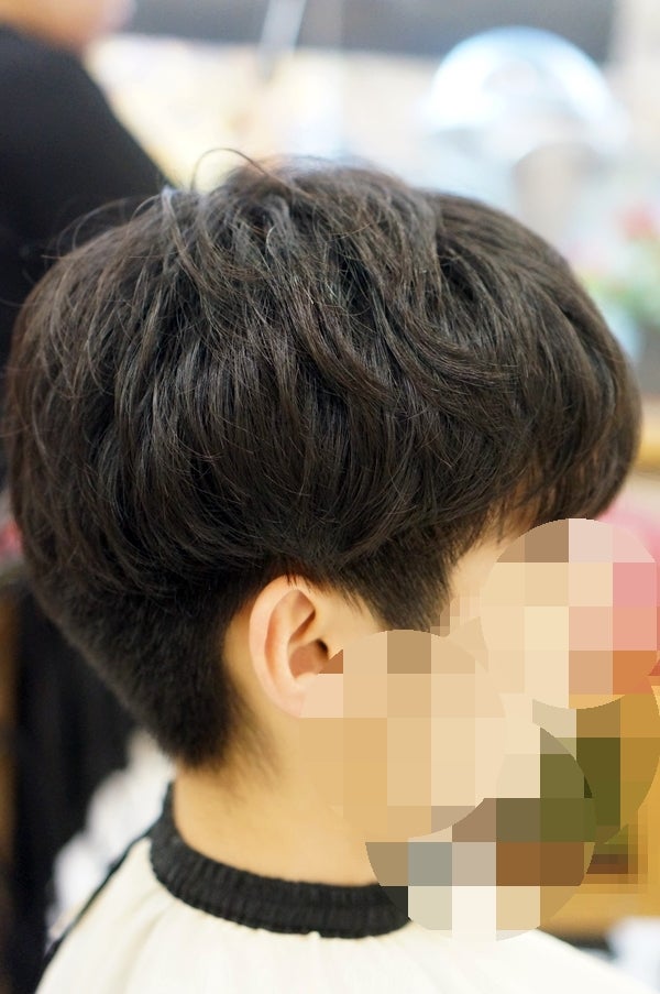머리숱 많은 남자 직모헤어스타일 뜨는머리 남자아이롱펌★강남 미용실 이쌤헤어 네이버 블로그
