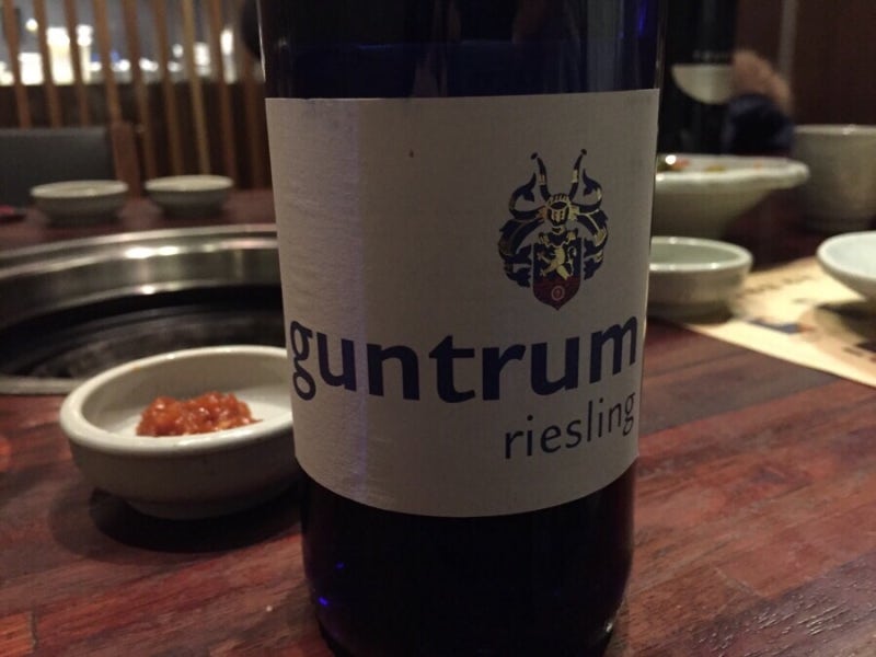 [Wine]가성비 좋은 와인 블루바틀 군트럼 리슬링(Guntrum Riesling) : 네이버 블로그