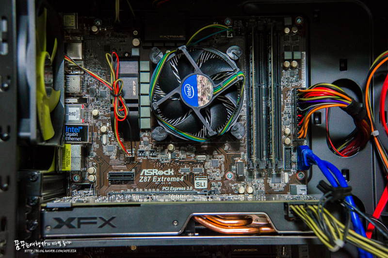 미들타워 PC케이스 ABKO NCORE 팬서 풀 아크릴 윈도우 사용기 : 네이버 블로그