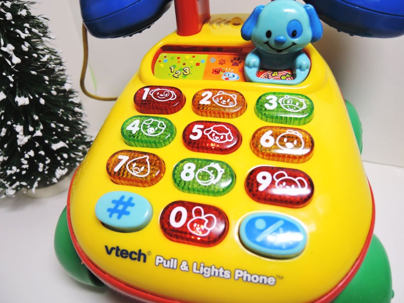 브이텍 불빛이 반짝이는 학습전화기(Vtech Pull & Lights Phone) : 네이버 블로그