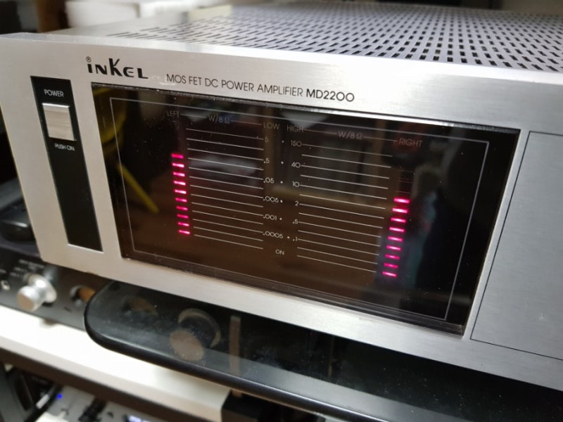 오디오 사용기 (9) - 인켈 MD2200 파워앰프 간단사용기 : 네이버 블로그