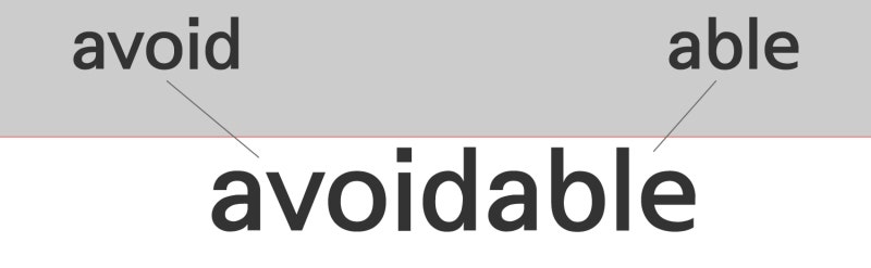 avoid, avoidance, avoidable, unavoidable - 어원학습, 어원, 단어 외우기 : 네이버 블로그
