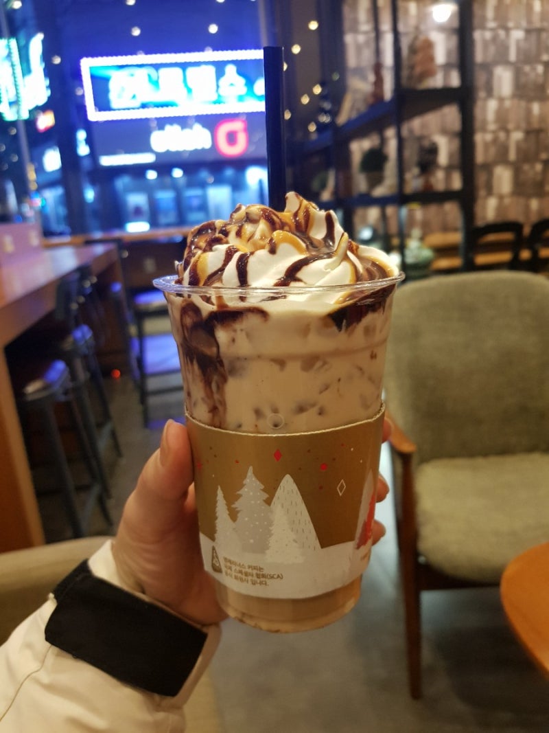 안동 엔젤리너스커피카라멜토피넛라떼 네이버 블로그