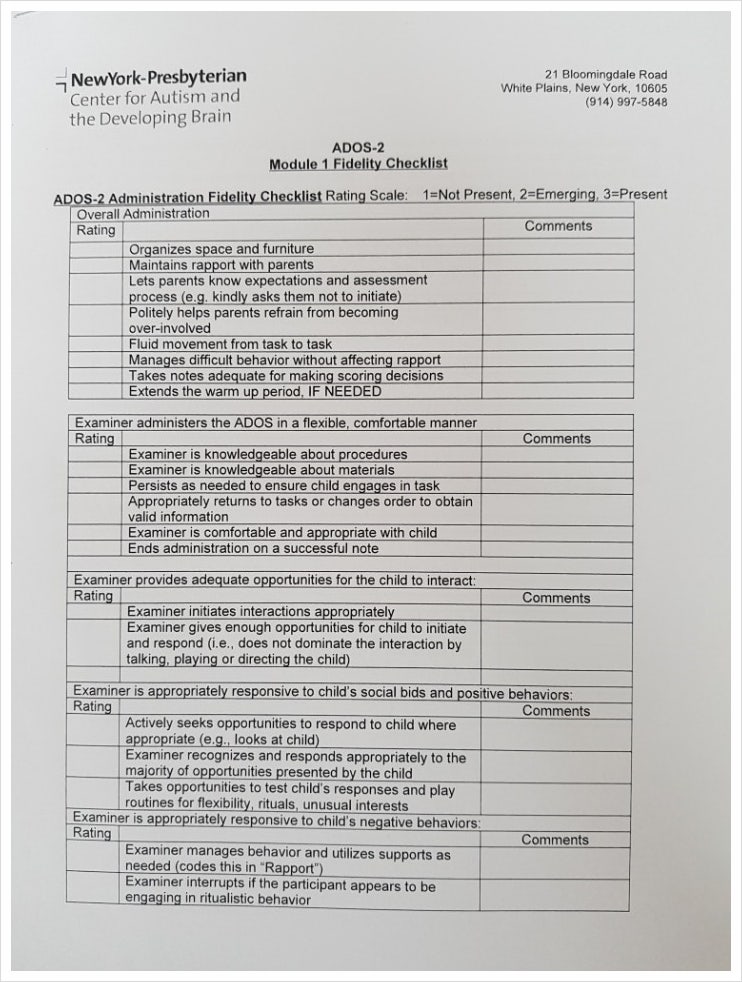 ADOS-2 Clinical Training Workshop_May 20-21th, 2017 : 네이버 블로그