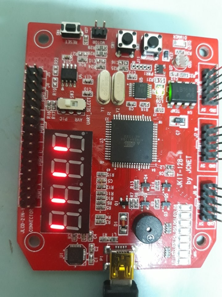 Atmega128(jkit) FND 구동하기-트랜지스터이해 : 네이버 블로그