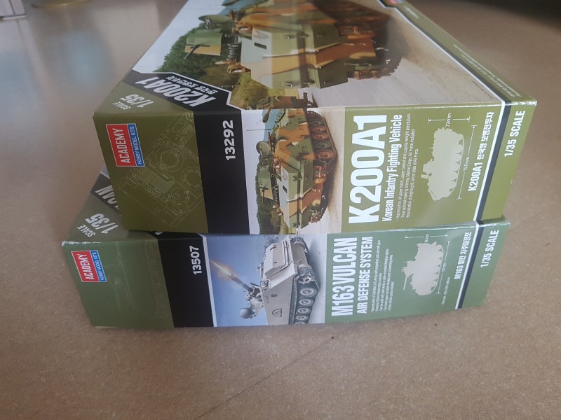 K263 20mm SP Anti-Aircraft Mount R.O.K.ARMY 1/35(ACADEMY) - [1.조립 ...