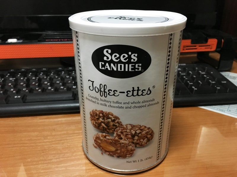 미국여행 선물 씨즈캔디 토피에츠 (See's Candies Toffee Ettes) : 네이버 블로그