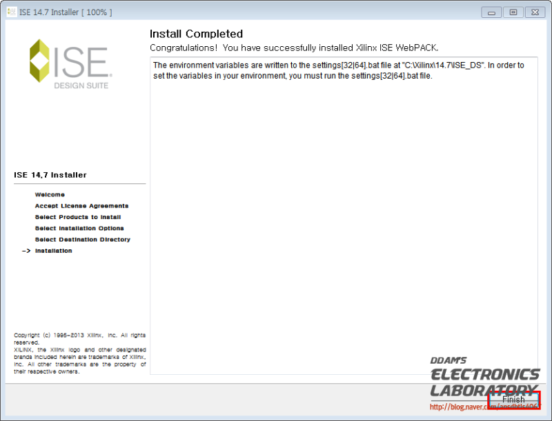 [FPGA 강의] 4강 - Xilinx ISE Design Suite 14.7 WebPack 개발환경 구축 : 네이버 블로그