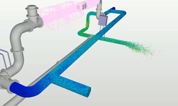 [ NFLOW | CFD 해석 사례 ] 선박평형을 책임지는 배관, 'Deballasting System' 내 배수 흐름 해석 ...