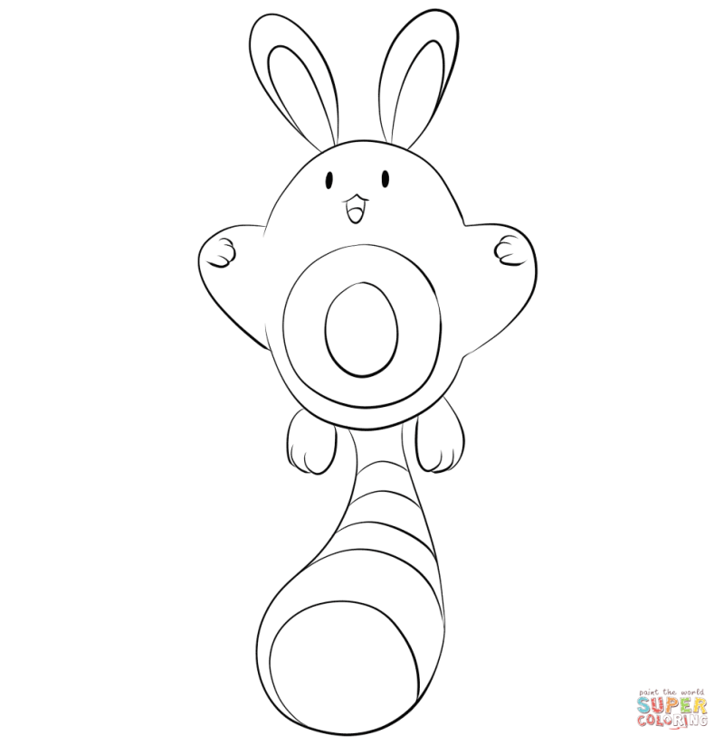 포켓몬스터 색칠공부 152- : 네이버 블로그