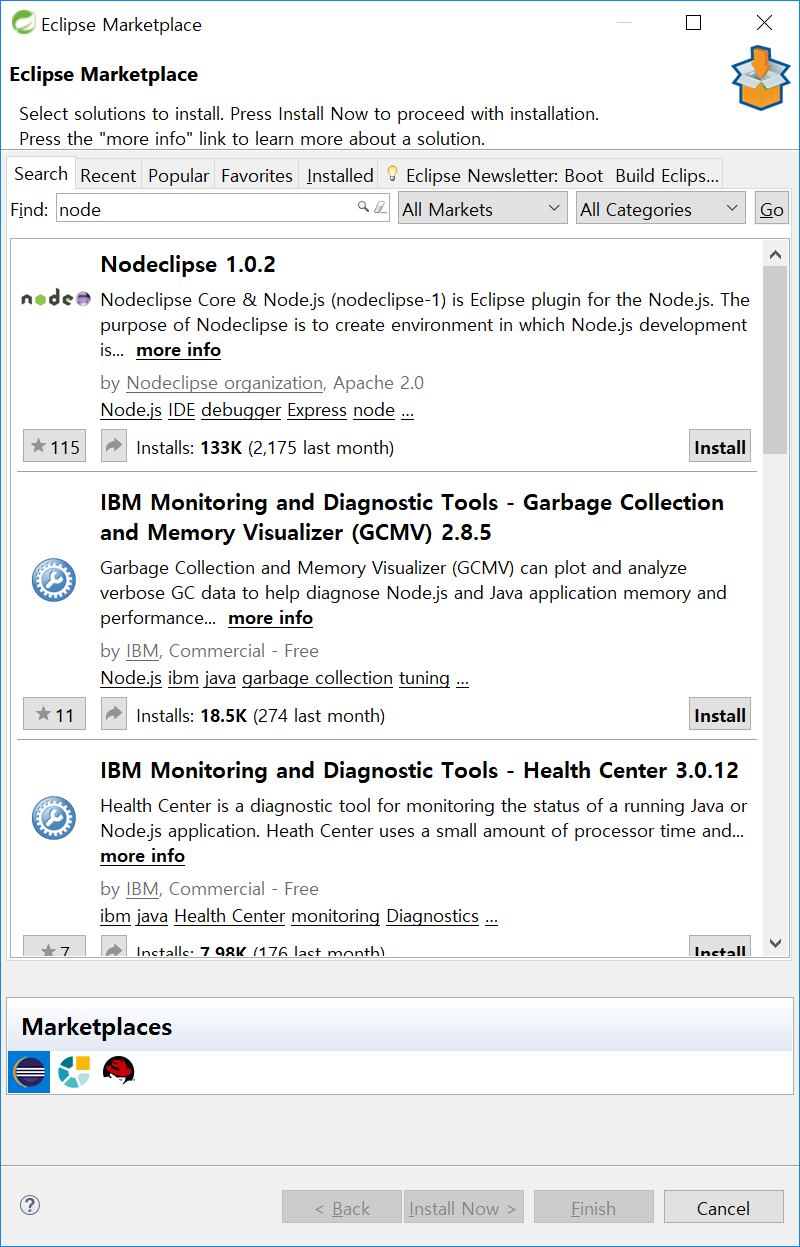 이클립스에 nodejs셋팅하기 : 네이버 블로그