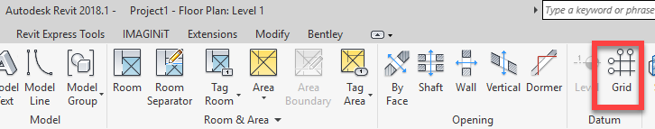 레빗(revit) - 다중 세그먼트(Multi-Segment) 그리드 생성하기 : 네이버 블로그