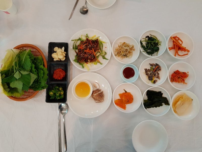 마이산맛집 흑돈쌈밥집 백제회관 흑돈정식 한입가득 ~ 네이버 블로그