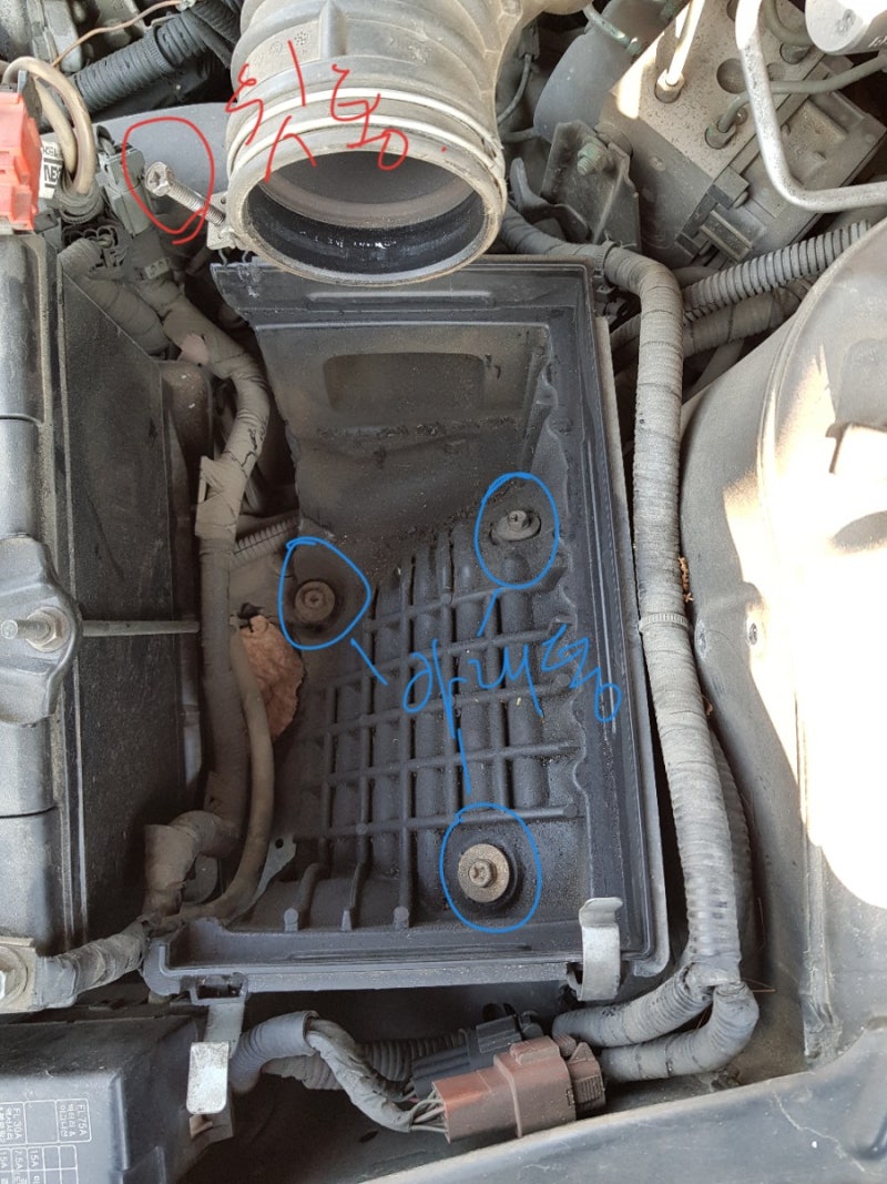 sm520 lpg 04년식 역화로 인한 흡기통 깨짐 교체 : 네이버 블로그