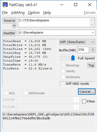 [JobNote] 윈도우에서 빠른 파일 복사 FastCopy : 네이버 블로그