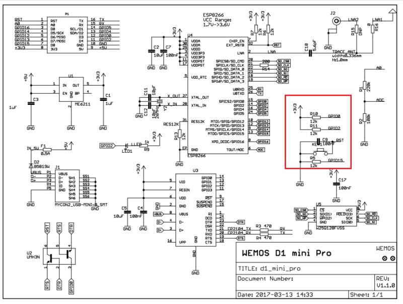 WEMOS D1 Pro Schematic(회로도) : 네이버 블로그