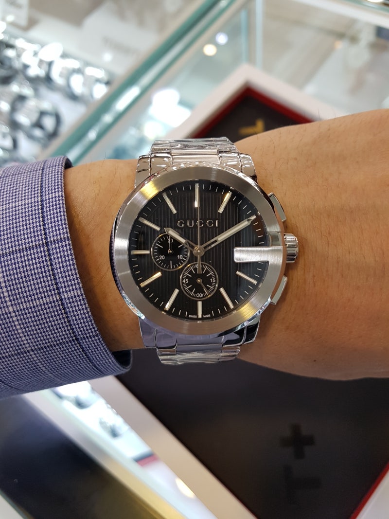 구찌 남자시계 지크로노 YA101204 : 네이버 블로그