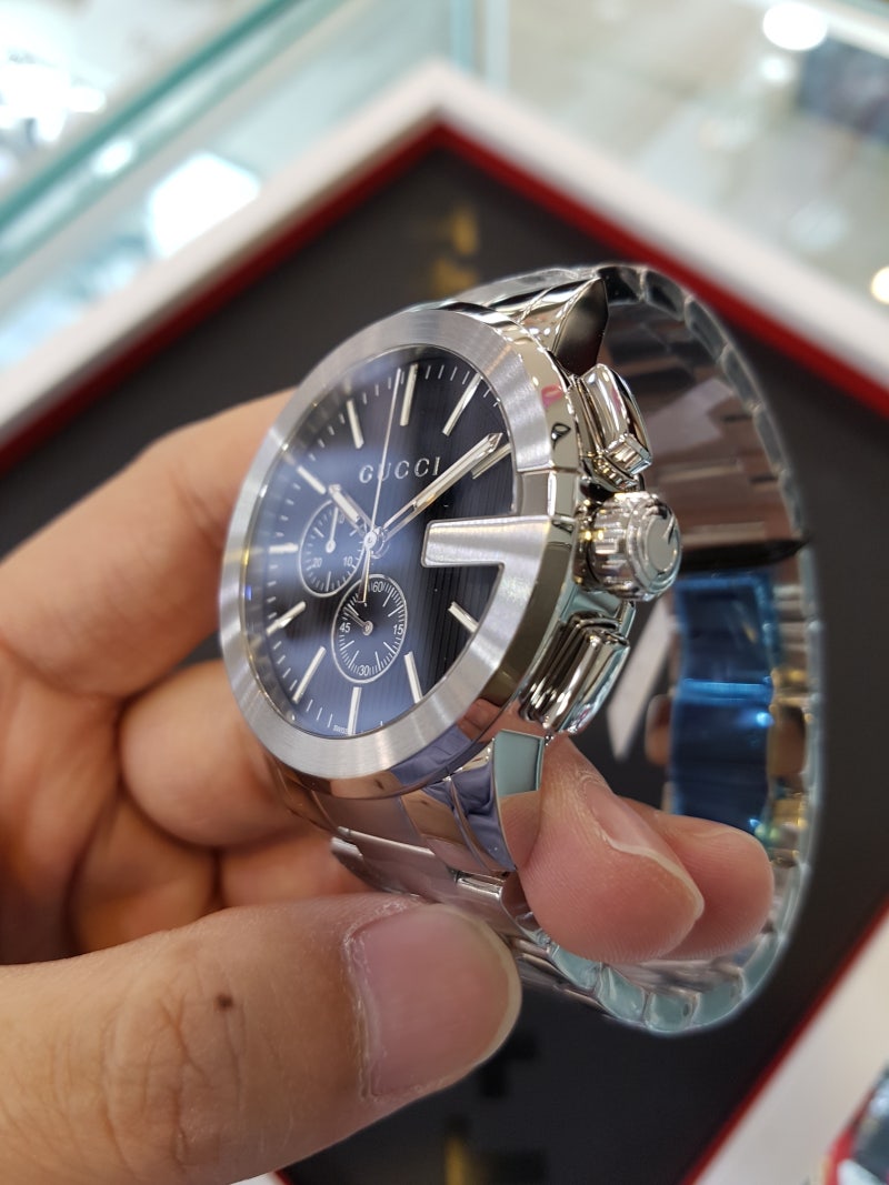 구찌 남자시계 지크로노 YA101204 : 네이버 블로그