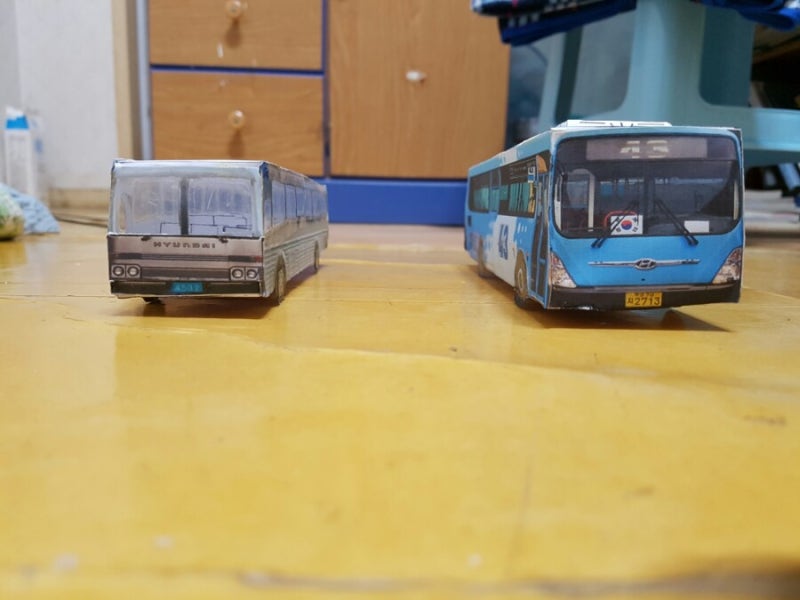 현대 RB520/RB600 모형 : 네이버 블로그