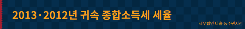 종합소득세 세율 및 과세표준 구간 연도별 정리2018~2005 네이버 블로그