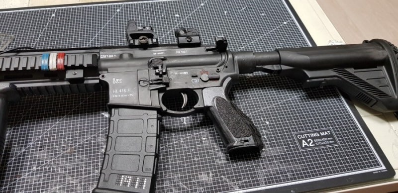 HK416F 작업기 #9 : 네이버 블로그