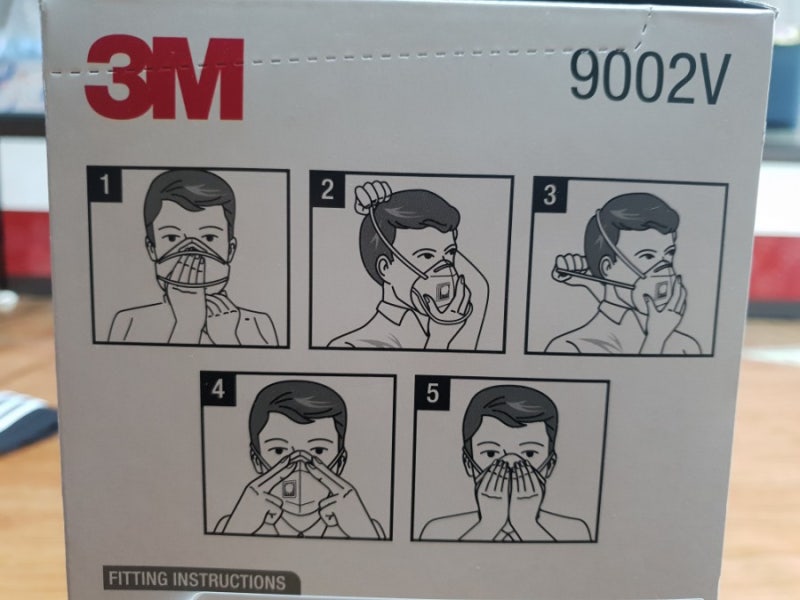 미세먼지 마스크 3m 9002v 착용n후기 : 네이버 블로그