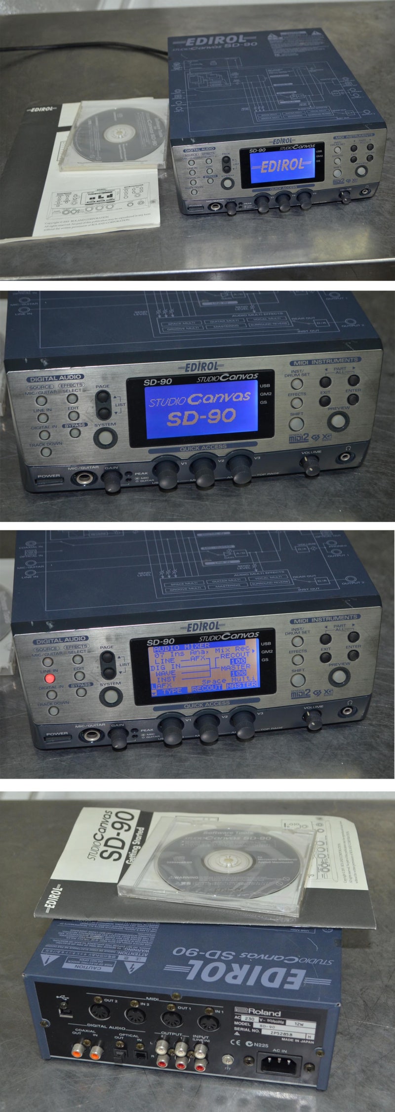 Roland EDIROL Studio Canvas SD-90 : 네이버 블로그