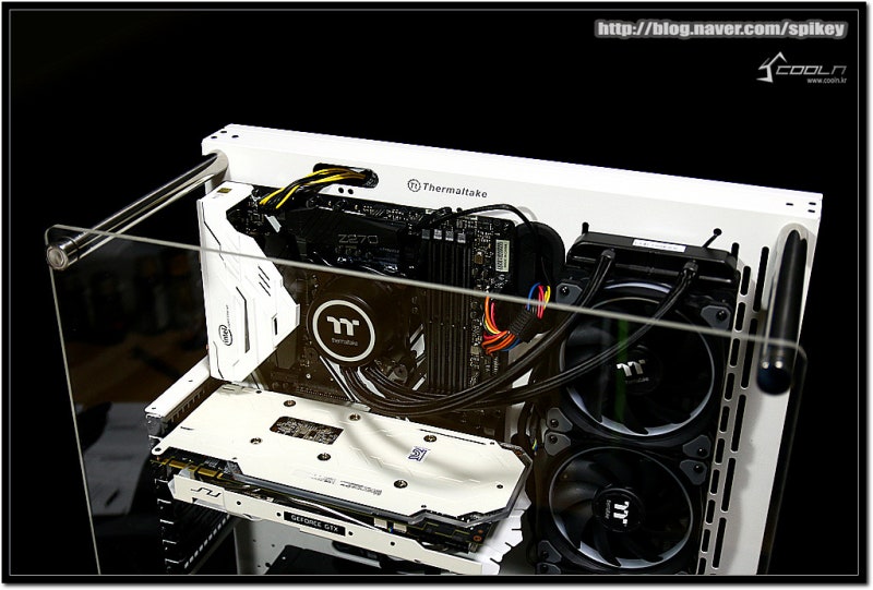 오픈형 튜닝케이스 써멀테이크 Thermaltake CORE P3 SE SNOW EDITION : 네이버 블로그