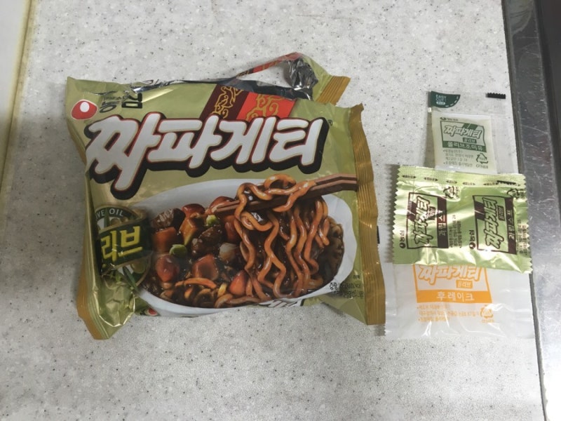 라면 농심 짜파게티 후기 및 가격 칼로리 네이버 블로그