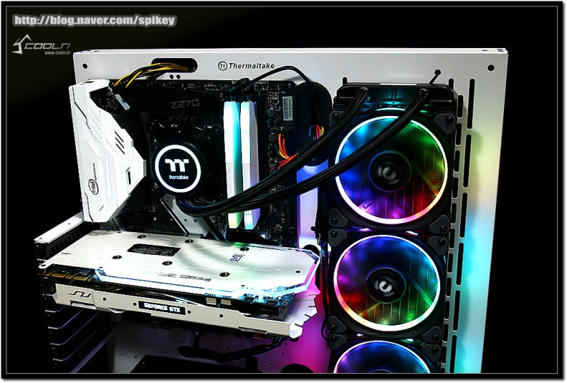 오픈형 튜닝케이스 써멀테이크 Thermaltake CORE P3 SE SNOW EDITION : 네이버 블로그
