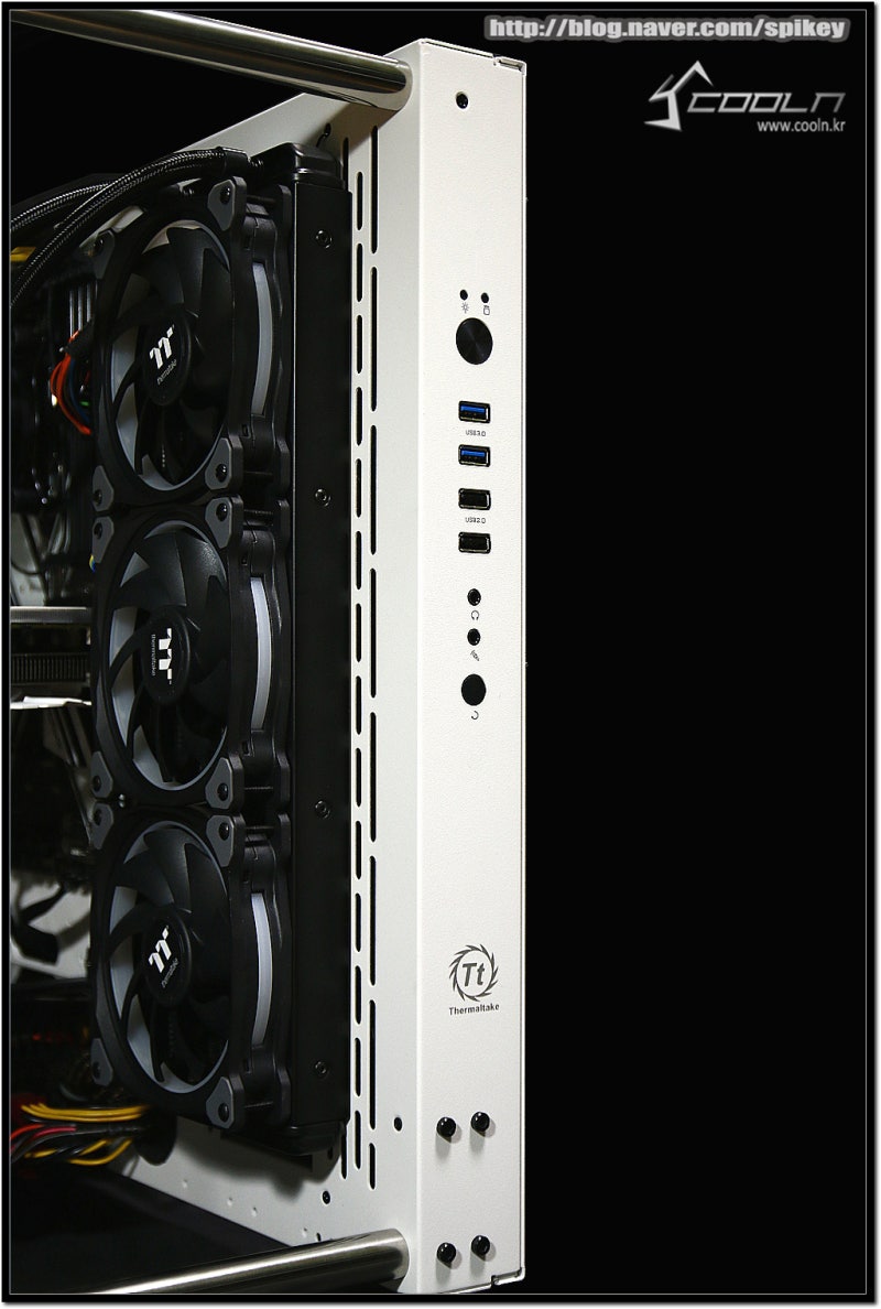 오픈형 튜닝케이스 써멀테이크 Thermaltake CORE P3 SE SNOW EDITION : 네이버 블로그