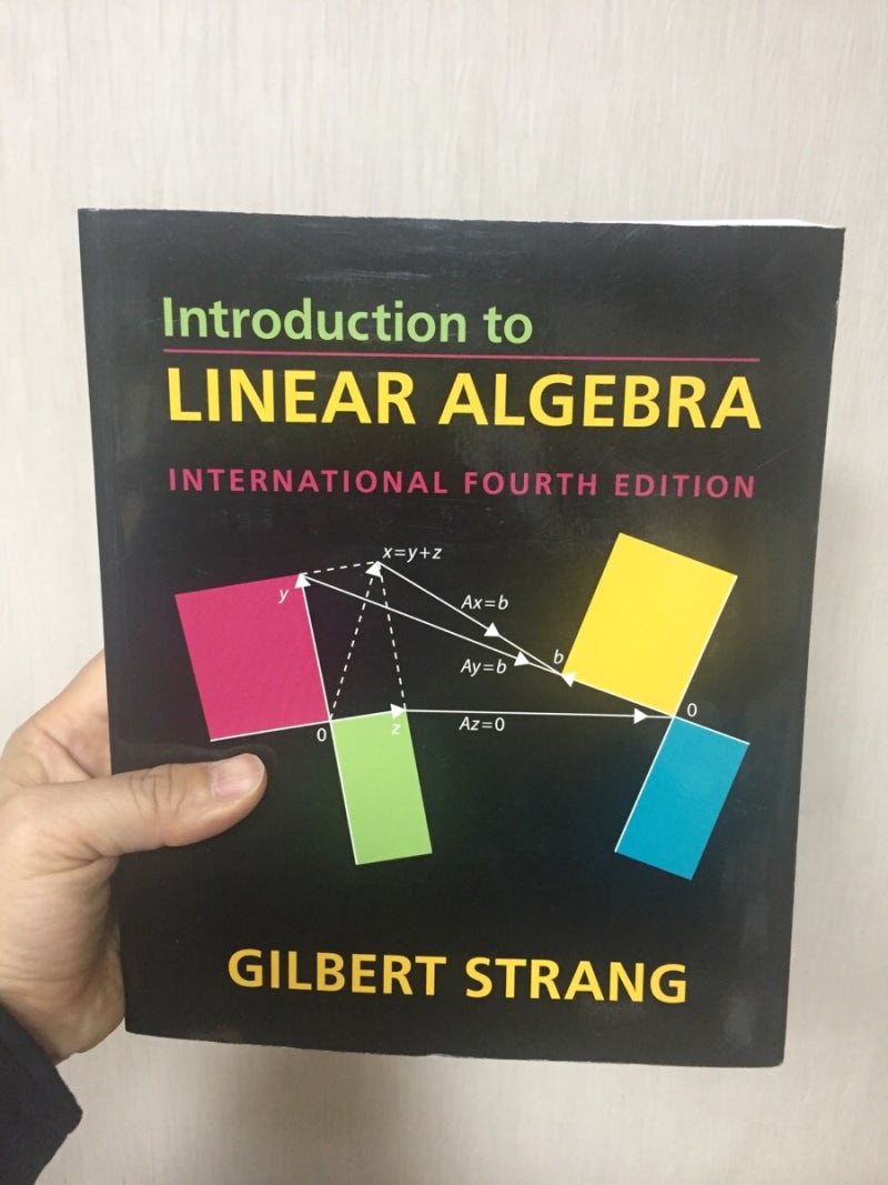 MIT - 선형대수학 Lecture by Gilbert Strang 온라인 강의 공부 시작~ : 네이버 블로그