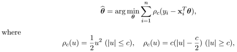 [Robust Regression] Huber Regression 란? : 네이버 블로그