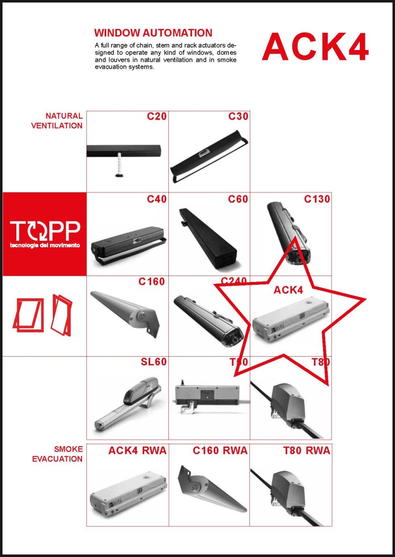 TOPP_ ACK42, ACK44 창문 자동개폐기 카탈로그 메뉴얼 : 네이버 블로그