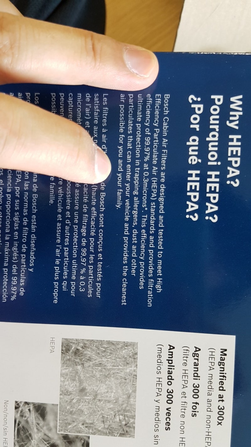 미세먼지 걸러주는 자동차 에어컨 필터 추천-Bosch 6029C in CR-V 4.5세대 : 네이버 블로그