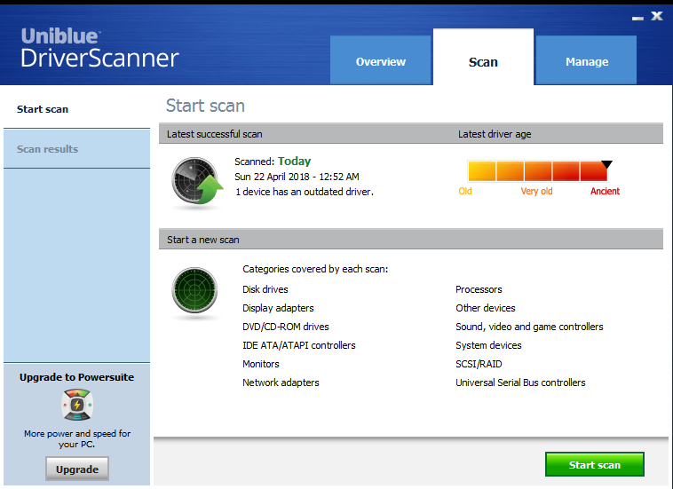 PC에 설치된 드라이버 관리 프로그램 DriverScanner : 네이버 블로그